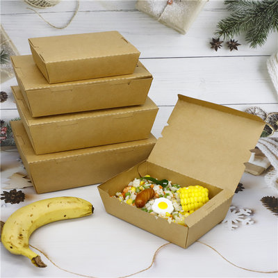 takeaway paper lunch box