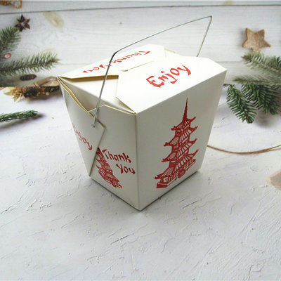Disposable Paper Noodle packaging box