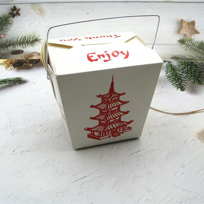 Disposable Paper Noodle packaging box