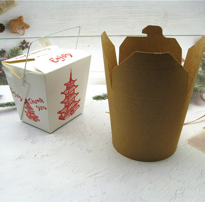 Disposable Paper Noodle packaging box