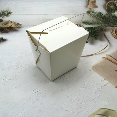 Biodegradable Paper Noodle packaging box 32OZ
