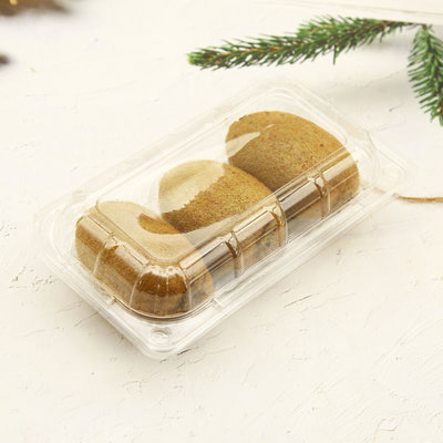 vacuum formed plastic PET fruit clamshell for kiwi
