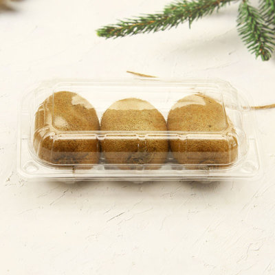 vacuum formed plastic PET fruit clamshell for kiwi