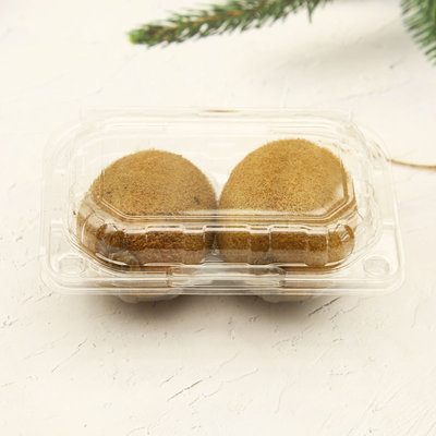 vacuum formed plastic PET fruit clamshell for kiwi