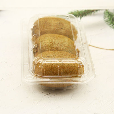 vacuum formed plastic PET fruit clamshell for kiwi