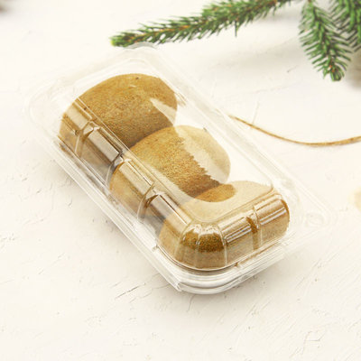 vacuum formed plastic PET fruit clamshell for kiwi