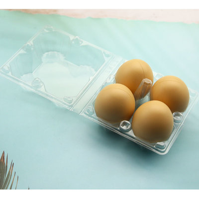 plastic clear PET chicken egg tray
