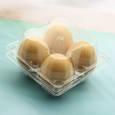 plastic clear PET chicken egg tray