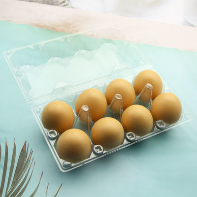 blister clear plastic 8holes chicken egg tray