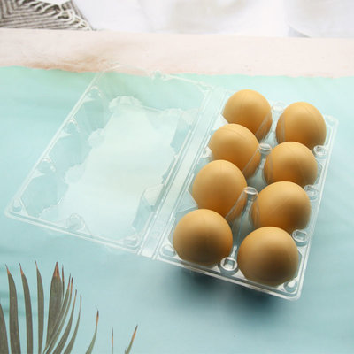 blister clear plastic 8holes chicken egg tray