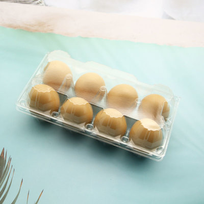 blister clear plastic 8holes chicken egg tray