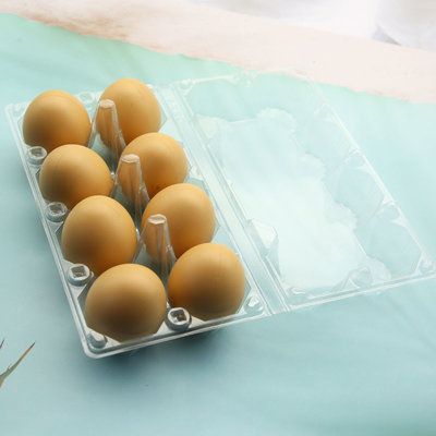 blister clear plastic 8holes chicken egg tray