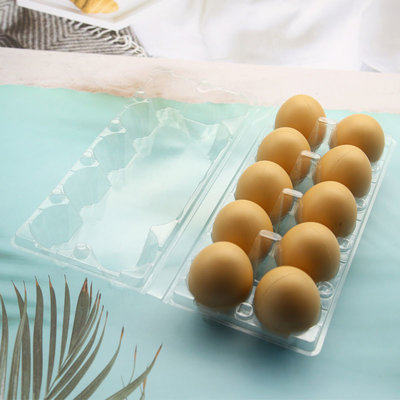 vacuum formed plastic clear chicken egg tray