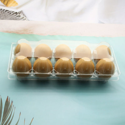 vacuum formed plastic clear chicken egg tray