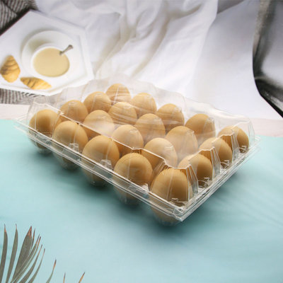 disposable plastic blister clear 20holes chicken egg tray
