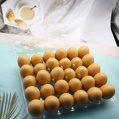 plastic clear PET 30 holes chicken egg tray packaging