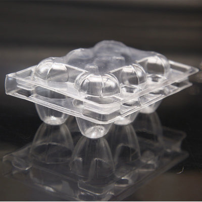 plastic clear PET 6 holes quail egg tray