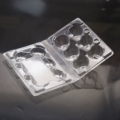 plastic clear PET 6 holes quail egg tray