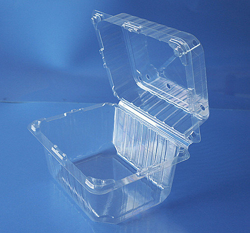 PET Disposable plastic fruit packaging box vegetable packaging box 1000 grams packaging box manufactory OEM accepted