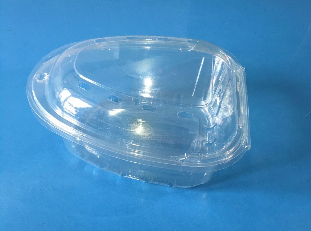 PET Disposable plastic fruit packaging box vegetable packaging box 750 grams packaging box manufactory OEM accepted