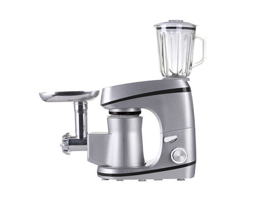 Plastic Housing Multifunction Kitchen Stand Mixer 5L SS Bowl and 1000W Power