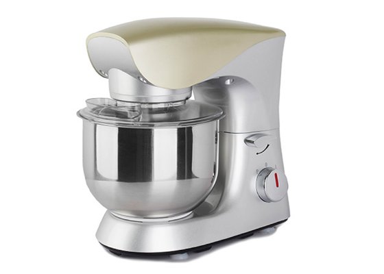 Machine Champagne Silver Food Stand Mixer , Planetary Dough Mixer 800 Watt