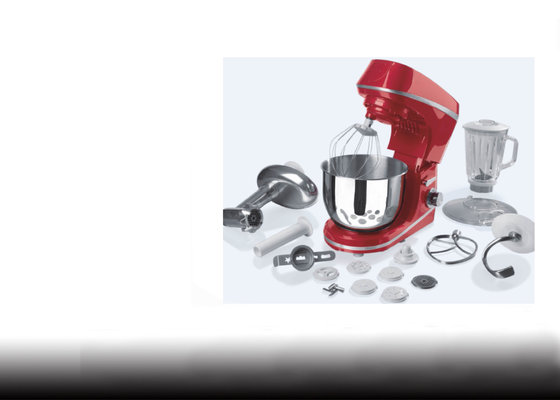 6 Speeds Rotary Switch Control Electric Stand Mixer , PP Material 1000W 5 Liters Mixing Bowl
