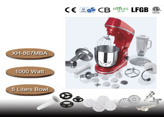 70dB Low Noisy Professional Stand Mixer For Dough Making , Egg Beater , Salad Mixing