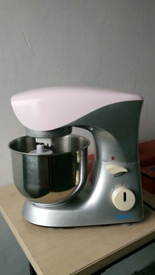 5 Speed Setting White Kitchen Dough Mixer 600 Watt Electric Blender For Cakes