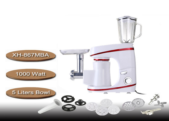 Stainless Steel Stand Mixer , Planetary Food Mixers with Dough Hook AC Motor