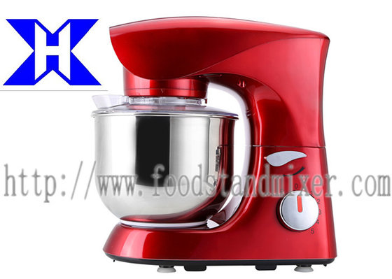 600w Spray Red Planetary Kitchen Dough Mixer , Professional Mixers For Baking