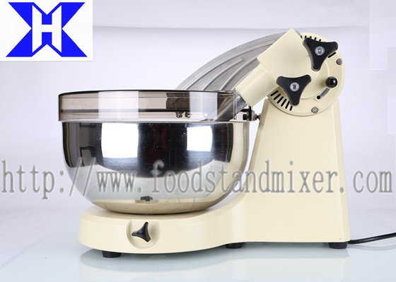 Professional Kitchen Stand Mixer 300W Beige Transparent AS 7L Mixing Bowl