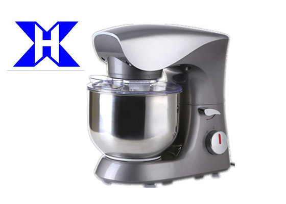 Stand Mixer Kitchen Mixer Machine , Spray Sliver Cover And Grey Housing