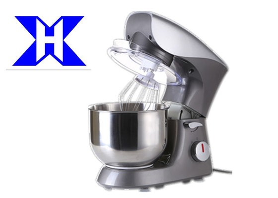 Stand Mixer Kitchen Mixer Machine , Spray Sliver Cover And Grey Housing