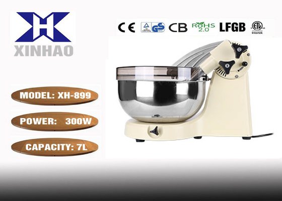 Total Aluminum Powerful Kitchen Dough Mixer 300 Watt With 7 Liters S / S Mixing Bowl