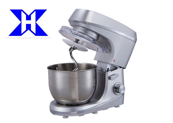 Modern Appearance Spray Sliver Electric Stand Mixer 1000w with 5 Mixing Bowl