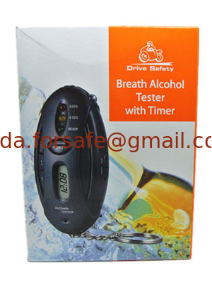 Drive safety breathalyzer for alcohol with keychain FS2120