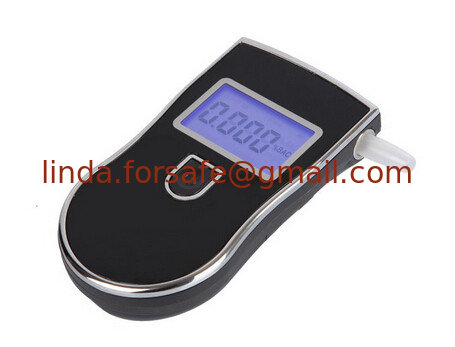 2015 NEW Hot selling Professional Police Digital Breath Alcohol Tester Breathalyzer AT818