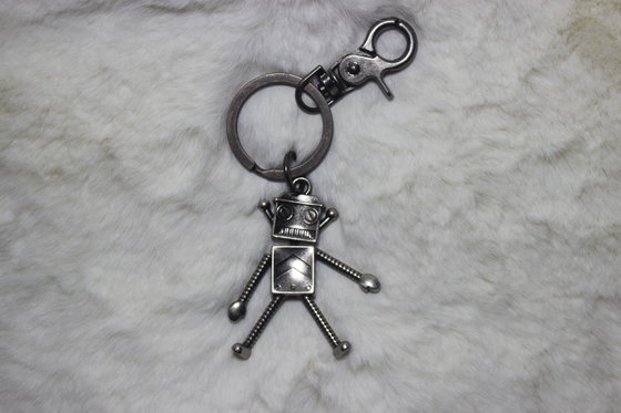 Metal Key Chain 3D Robot  Key Chain