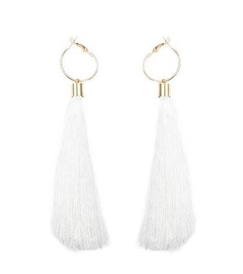 Lady's earrings tassel earrings