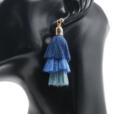 Tassel Earrings for ladies hot sell alloy tassel earrings