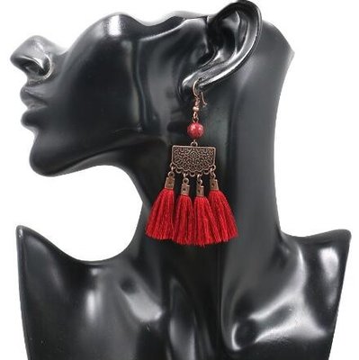 Fashion Bohemian Tassel Earrings Drop Earrings