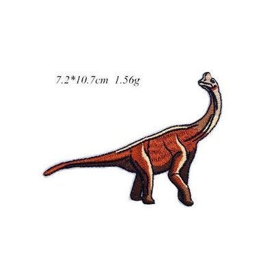 Dinosaur patch embroidery patch iron on garment or shoes or bags