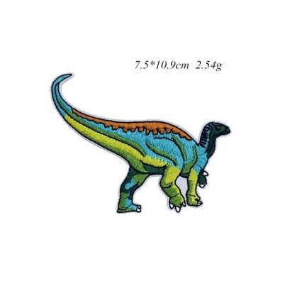 Dinosaur patch embroidery patch iron on garment or shoes or bags