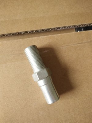Alloy Steel heat treated Forged Parts Linkage adjuster with Zinc plated , rod end accessory