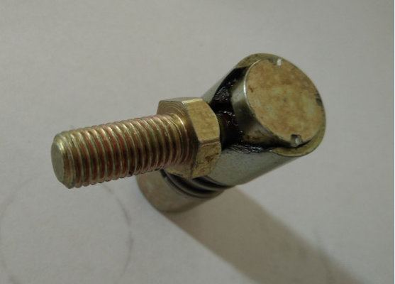 QI 375 Zinc Yellow bearing rod ends for Auto , Carbon and stainless steel rod end