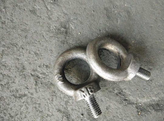 Galvanised Steel Lifting Eye Bolt GB825 - M8 for rigging , electric machine
