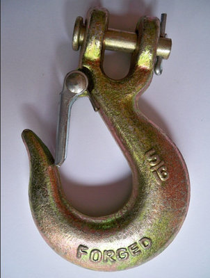 Rigging Hardware Forged  Steel Lifting Eye Bolt , Slip Hook 5 / 16  for Marine