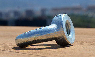 Small Swivel Lifting Eye Bolt and Nuts DIN582 M24 for Lift equipemt , Structral