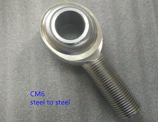 CM6 Carbon Steel ball joint rod end with zinc plated Surface , swivel rod end